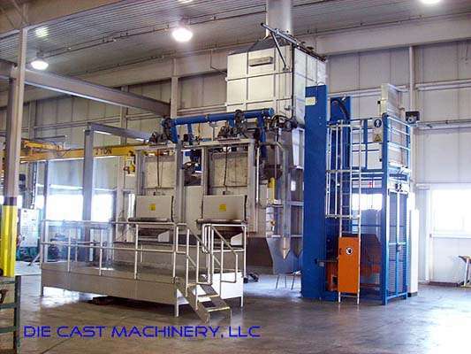 Secondhand Striko Aluminum Melting and Holding Furance DCM 2012