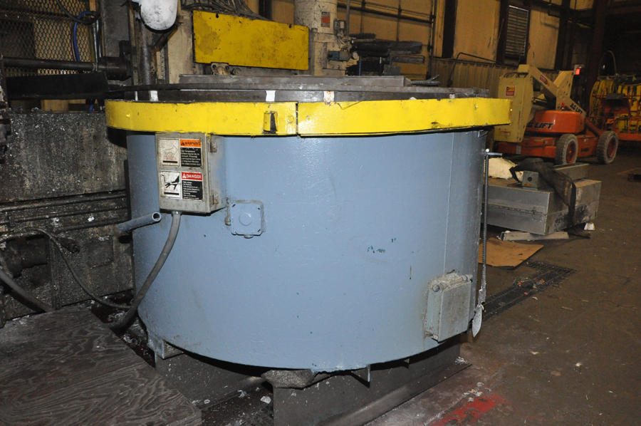 Used Dynarad Electric Heated Silicon Carbide Crucible Type Aluminum ...